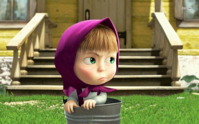 Cool Masha And The Bear High Resolution Pictures - 1920x1080 Wallpaper ...