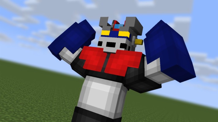 K48mj1s - Mazinger Z Skin Minecraft - 1280x720 Wallpaper - teahub.io