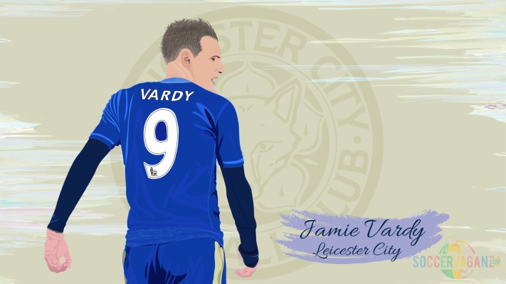 Jamie Vardy Vector - 1920x1080 Wallpaper - teahub.io