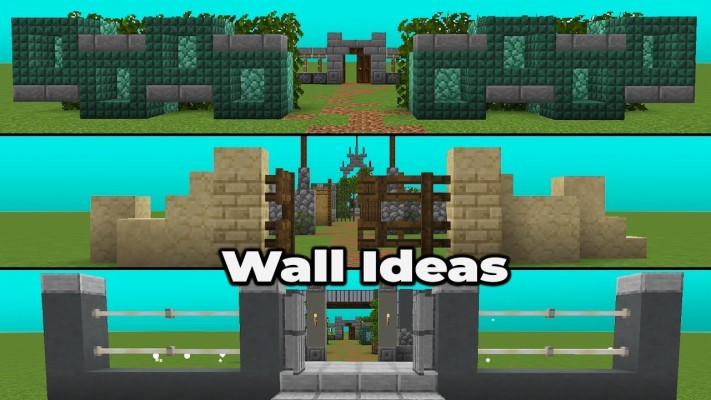 Modern Wall Design Minecraft - Wall Design Ideas