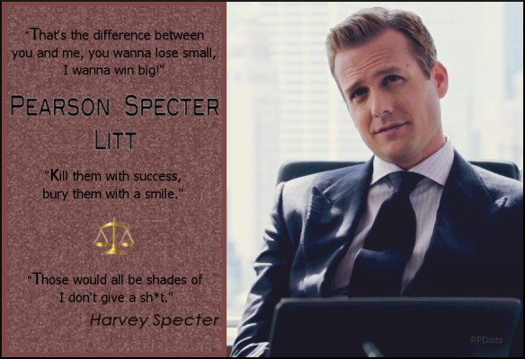 Quotes Harvey Specter Tv Serie Suits The Only Time - James Bond Vs ...