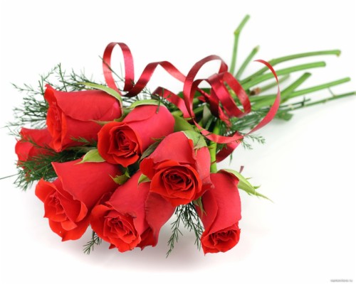 Drawn Red Rose Guldasta - Bouquet Flowers - 1280x1024 Wallpaper - teahub.io