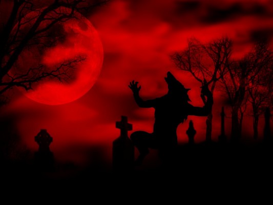 Blood Moon Werewolf - 1024x768 Wallpaper - teahub.io