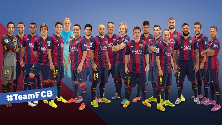 Fc Barcelona Qatar Airways Team Hd Wallpaper - Barcelona - 970x546 ...