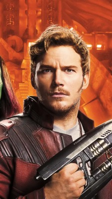 Gamora E Peter Quill - 1440x2560 Wallpaper - teahub.io