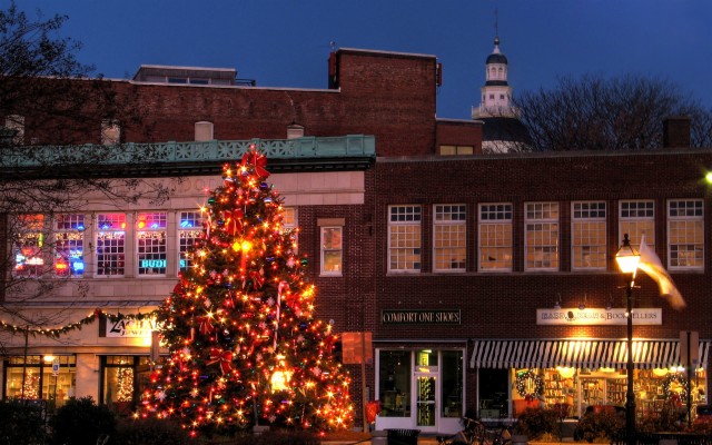 Annapolis Maryland Wallpaper - Annapolis Christmas Tree - 1920x1200 ...