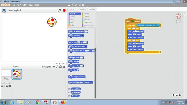 Ball Game In Scratch Coding - 1366x768 Wallpaper - teahub.io