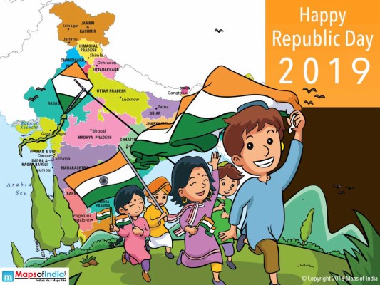69th Republic Day Wallpapers - Happy Independence Day 2019 - 1024x768 ...