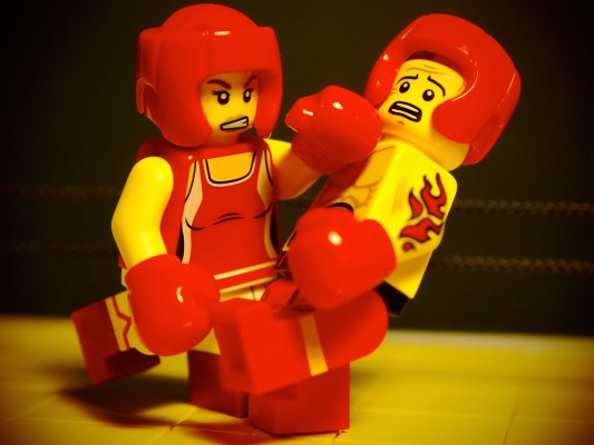 Lego Boxing Girl - 1024x768 Wallpaper - teahub.io