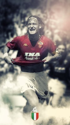 Sfondi As Roma Totti - 675x1200 Wallpaper - teahub.io