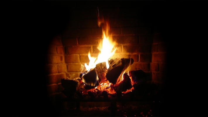 Fire Place With Lit Fire - 1920x1080 Wallpaper - teahub.io