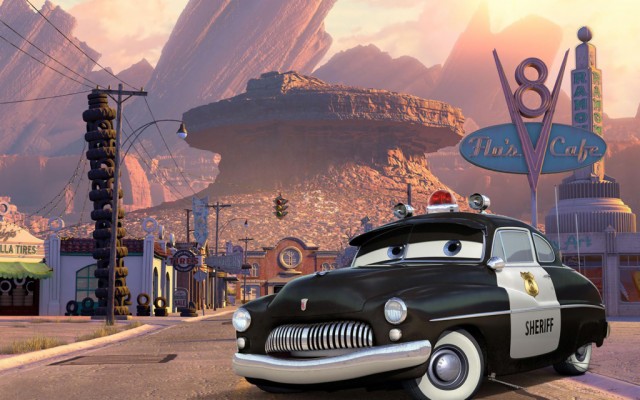 Police From Cars Movie - 1024x640 Wallpaper - teahub.io