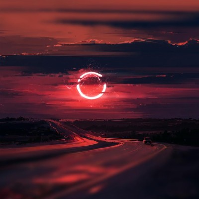 Eclipse Wallpaper Engine - Eclipse Red - 859x859 Wallpaper - teahub.io