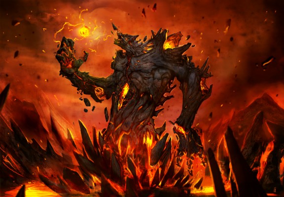 Fire Colossus - 3600x2500 Wallpaper - teahub.io
