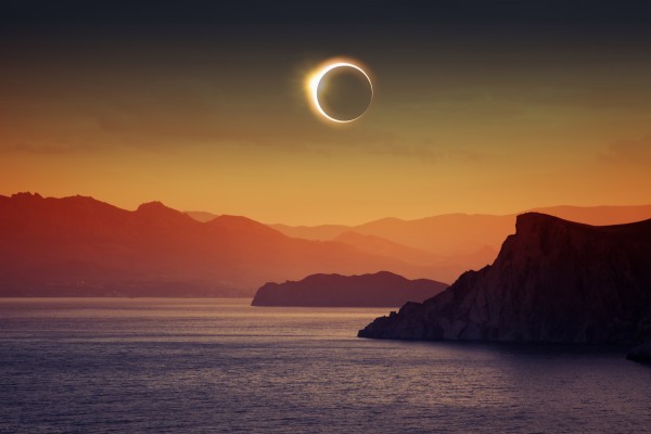 Sky During A Solar Eclipse - 5605x3736 Wallpaper - teahub.io