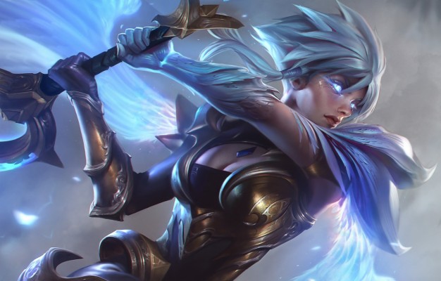 Valiant Sword Riven Prestige Edition Skin Splash Art - Valiant Sword ...