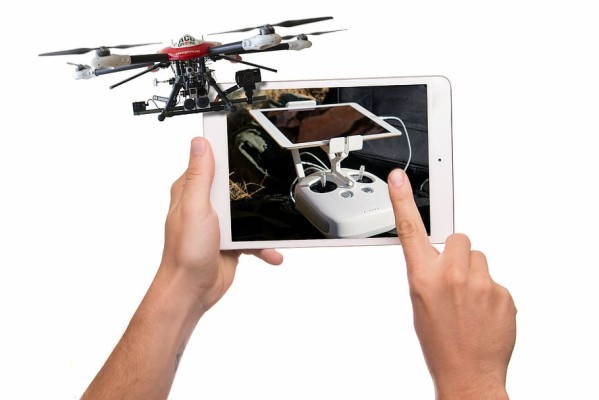 Copter, Machine, Flying, Tablet, 3d, Electronic, Object, - ドローン 動画 ...