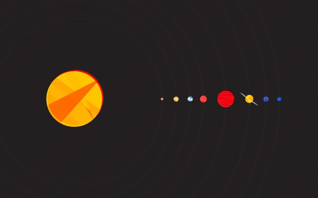 Minimal Solar System - 2880x1800 Wallpaper - teahub.io