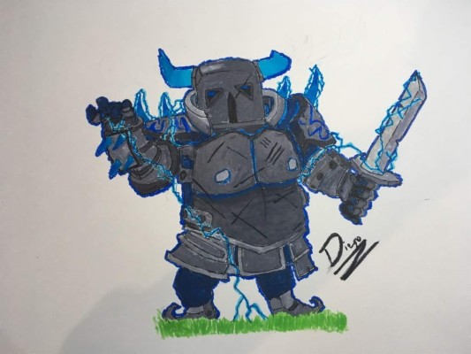 Pekka Drawing Clash Of Clans - 1280x720 Wallpaper - teahub.io