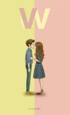 User Uploaded Image - W Two Worlds Cartoon - 624x1024 Wallpaper - teahub.io