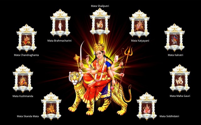 Navratri Maa Durga Images For Whatsapp Dp Profile, - Maa Durga Ke 9 ...