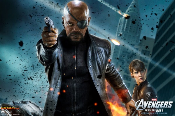 Nick Fury Poster - 640x960 Wallpaper - teahub.io