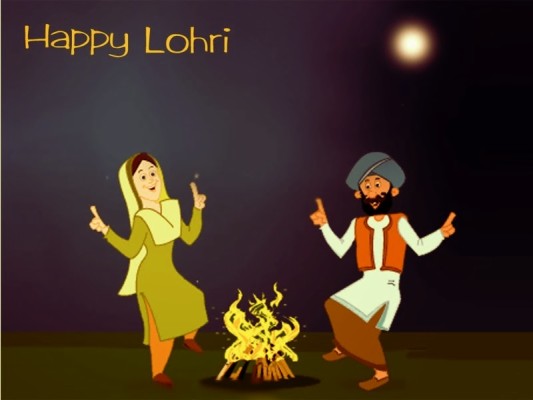 Happy Lohri Gif Wallpaper - Animated Lohri Gif In Hd - 934x534 ...