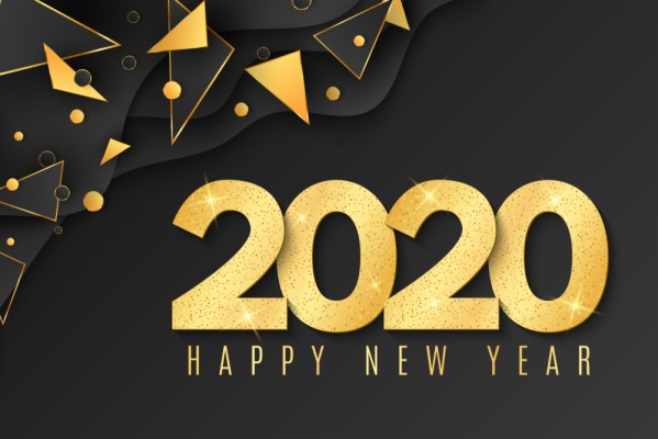 Happy 2020 New Year Wallpaper Image - Happy New Year 2020 - 1000x504 ...