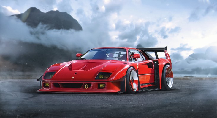 Ferrari F40 Drift Car - 1974x1080 Wallpaper - teahub.io