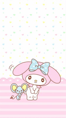My Melody Pastel Wallpaper Themes - 720x1280 Wallpaper - teahub.io