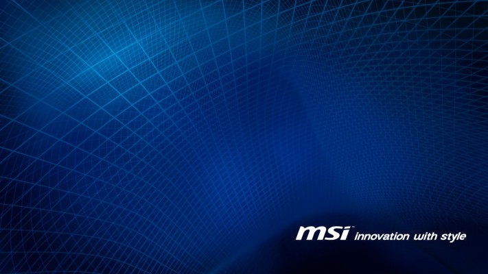 Msi Blue Wallpaper 4k - 1920x1080 Wallpaper - teahub.io