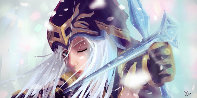 Ashe Wallpaper - Ashe Wallpaper Anime - 3000x1500 Wallpaper - teahub.io