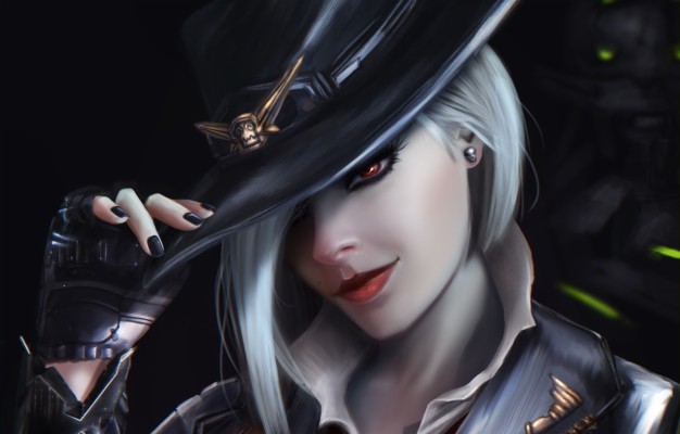 Long Hair Ashe Overwatch - 1920x1027 Wallpaper - teahub.io
