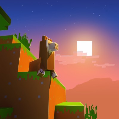 Baby Llama Minecraft - 2000x2000 Wallpaper - teahub.io