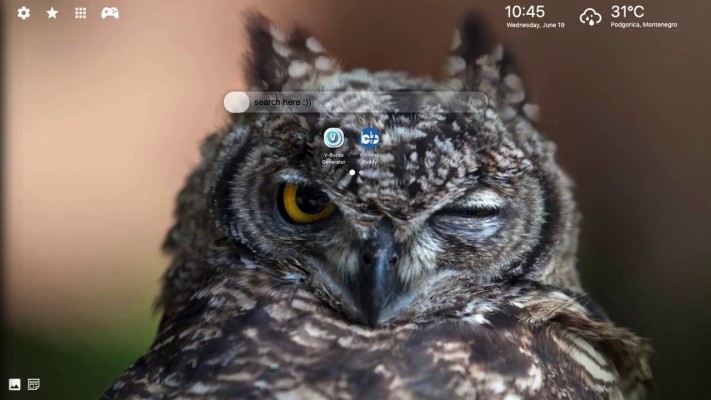 Wallpaper Owl Wink Bird Amusing - Owl Winking - 1920x1080 Wallpaper ...