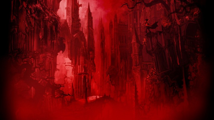Castlevania Red Castle Concept Art - 1920x1080 Wallpaper - teahub.io