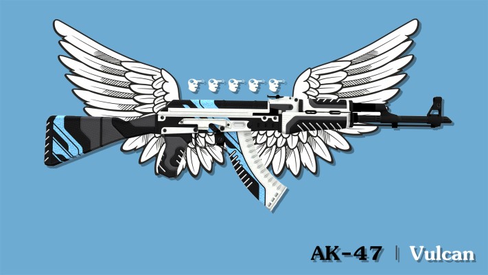 Ak 47 Vulcan Background - 1920x1080 Wallpaper - teahub.io