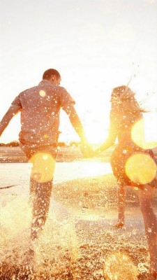 Matching Iphone Wallpaper For Couples - 608x1136 Wallpaper - teahub.io