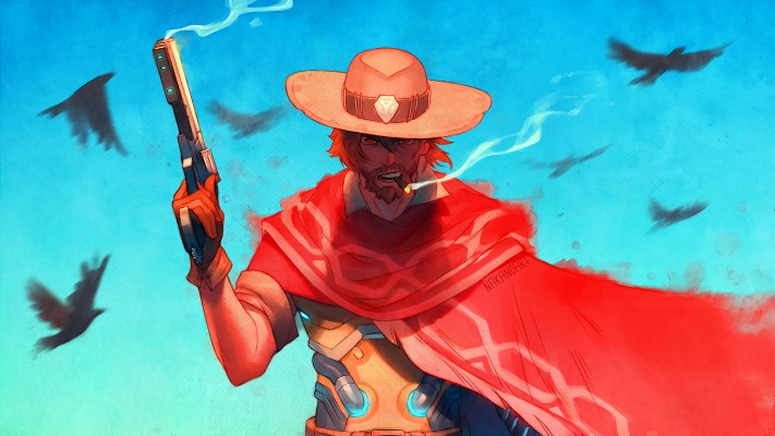 Overwatch Mccree Wallpaper Hd - 1920x1081 Wallpaper - teahub.io