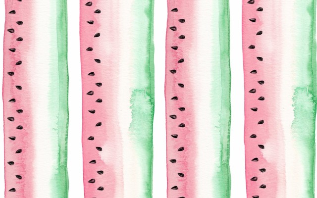 June Freebie Watercolor Watermelon Wallpaper Jetty - Watercolor June ...