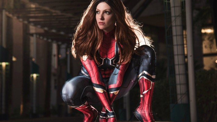 Female Iron Spider Suit - 3840x2160 Wallpaper - teahub.io
