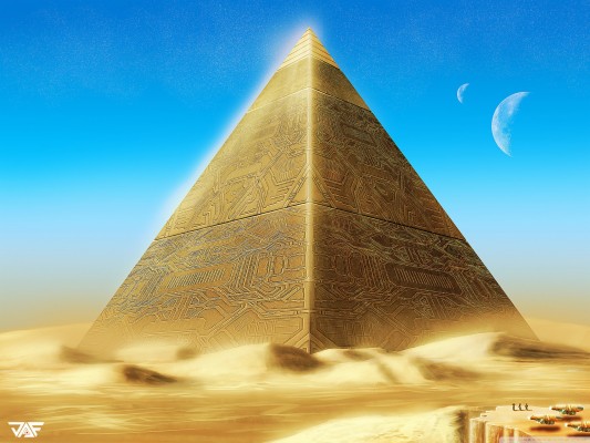 Pyramid Of Giza Gold - 2560x1920 Wallpaper - teahub.io