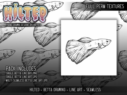Betta Fish Texture - Sketch - 1024x768 Wallpaper - teahub.io