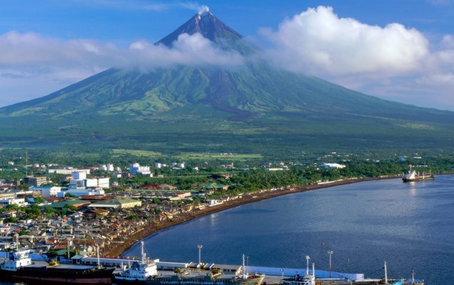 Philippines Mayon Volcano Wallpapers - Bicol Region - 1280x804 ...