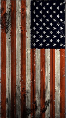 Rustic American Flag Background - 640x1136 Wallpaper - teahub.io