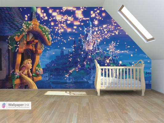 Disney S Tangled Wallpaper - Disney Tangled Wall Mural - 1000x750 ...