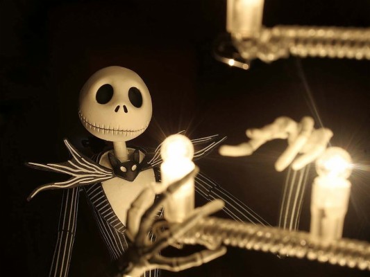 Jack The Skeleton Wallpaper - Jack Skellington With Guitar - 600x844 ...