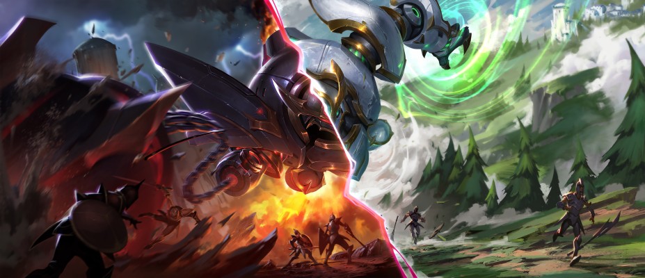 Blitzcrank Lancer Paragon - 3840x1656 Wallpaper - teahub.io