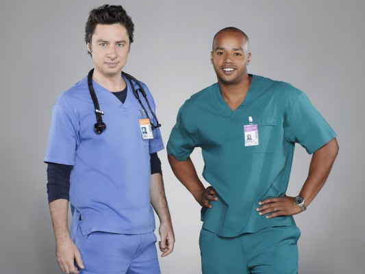 & Turk - Scrubs Cast Jd & Turk - 1024x768 Wallpaper - teahub.io
