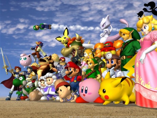 All Melee Characters - Super Smash Bros Melee - 800x600 Wallpaper ...